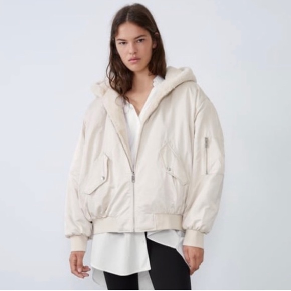 Zara | Jackets & Coats | Zara Reversible Fuzzysuede Jacket | Poshmark